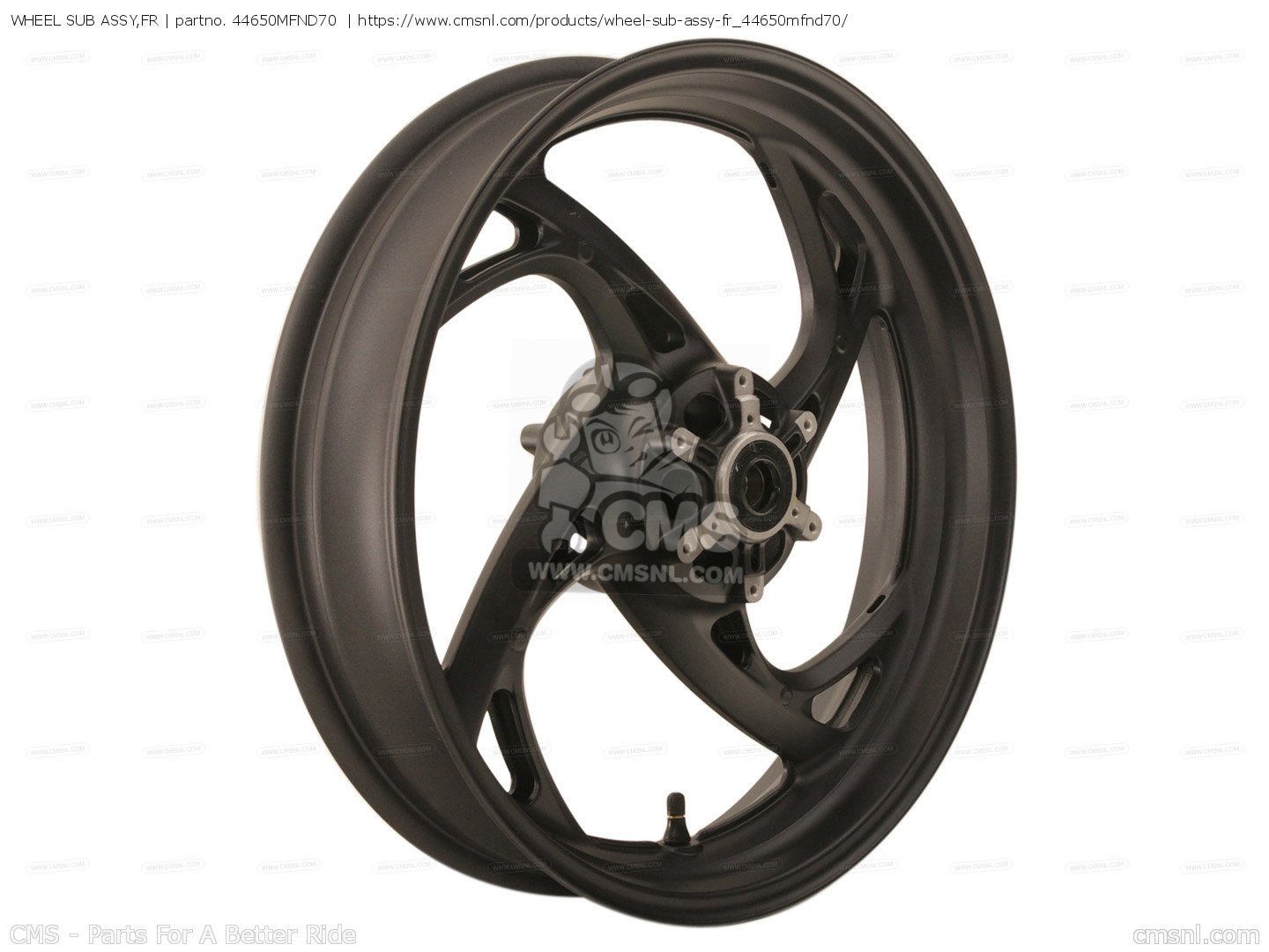 44650MFND70: Wheel Sub Assy,fr Honda - buy the 44650-MFN-D70 at CMSNL