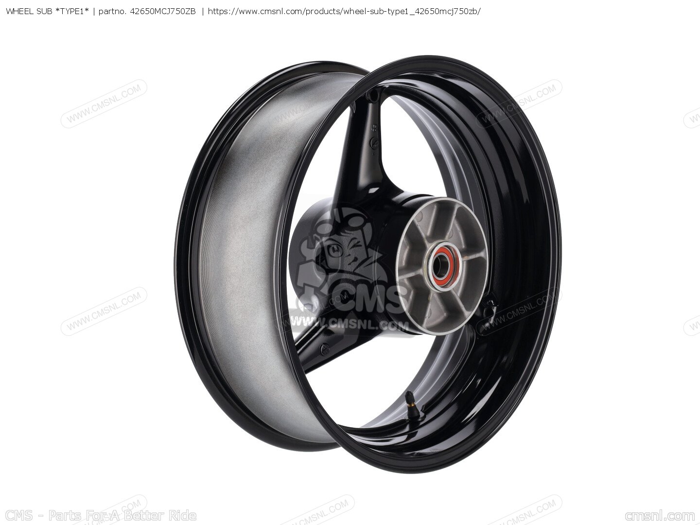 WHEEL SUB *TYPE1* for Honda - order at CMSNL
