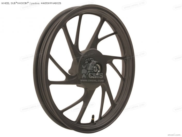 44650KPNA80ZB: Wheel Sub*nh303m* Honda - buy the 44650-KPN-A80ZB at CMSNL