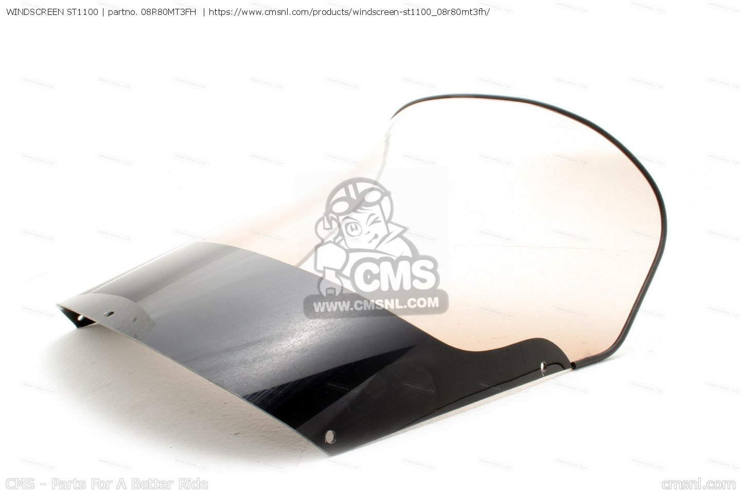 08R80MT3FH: WINDSCREEN ST1100 Honda - buy the 08R80-MT3-FH at CMSNL