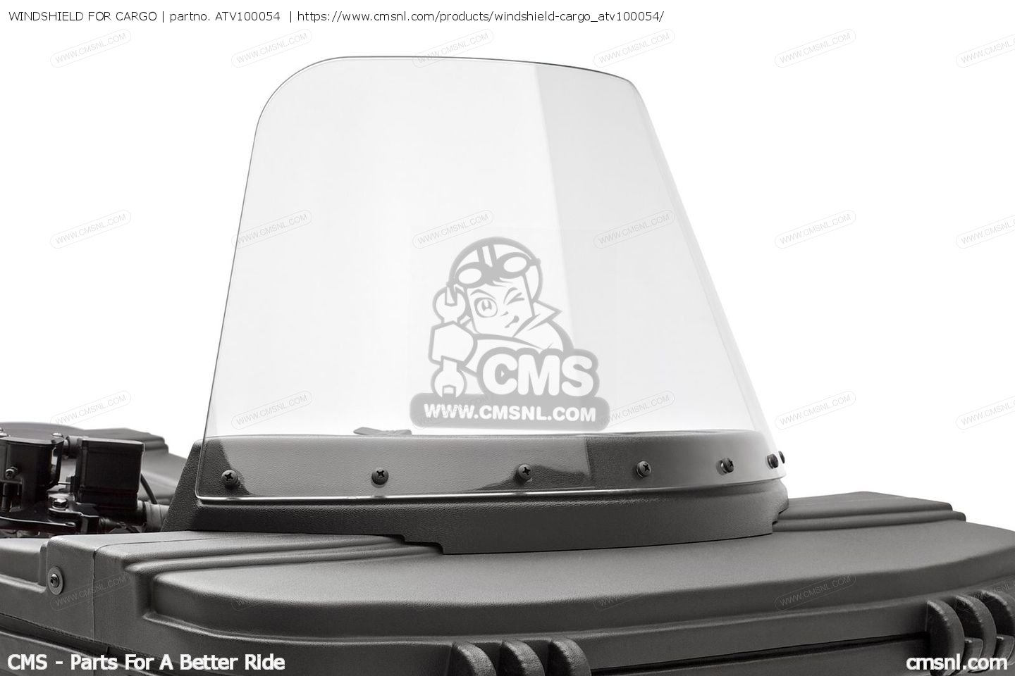 ATV100054: WINDSHIELD FOR CARGO Kawasaki - buy the ATV100054 at CMSNL