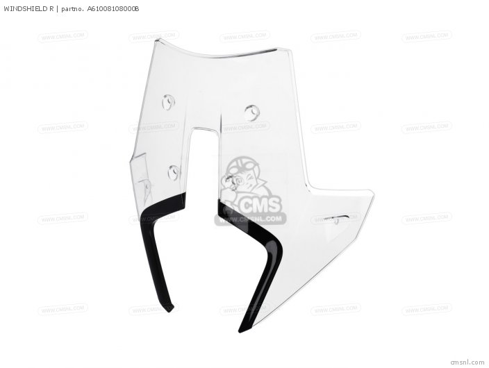 A61008108000B: WINDSHIELD R GASGAS - buy the A61008108000 at CMSNL