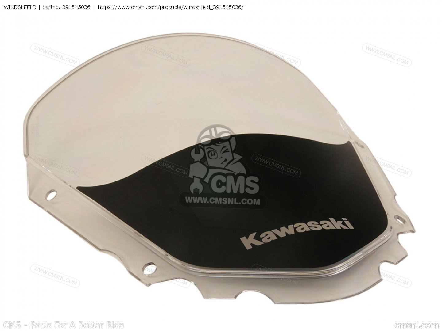 391545036: Windshield Kawasaki - buy the 39154-5036 at CMSNL