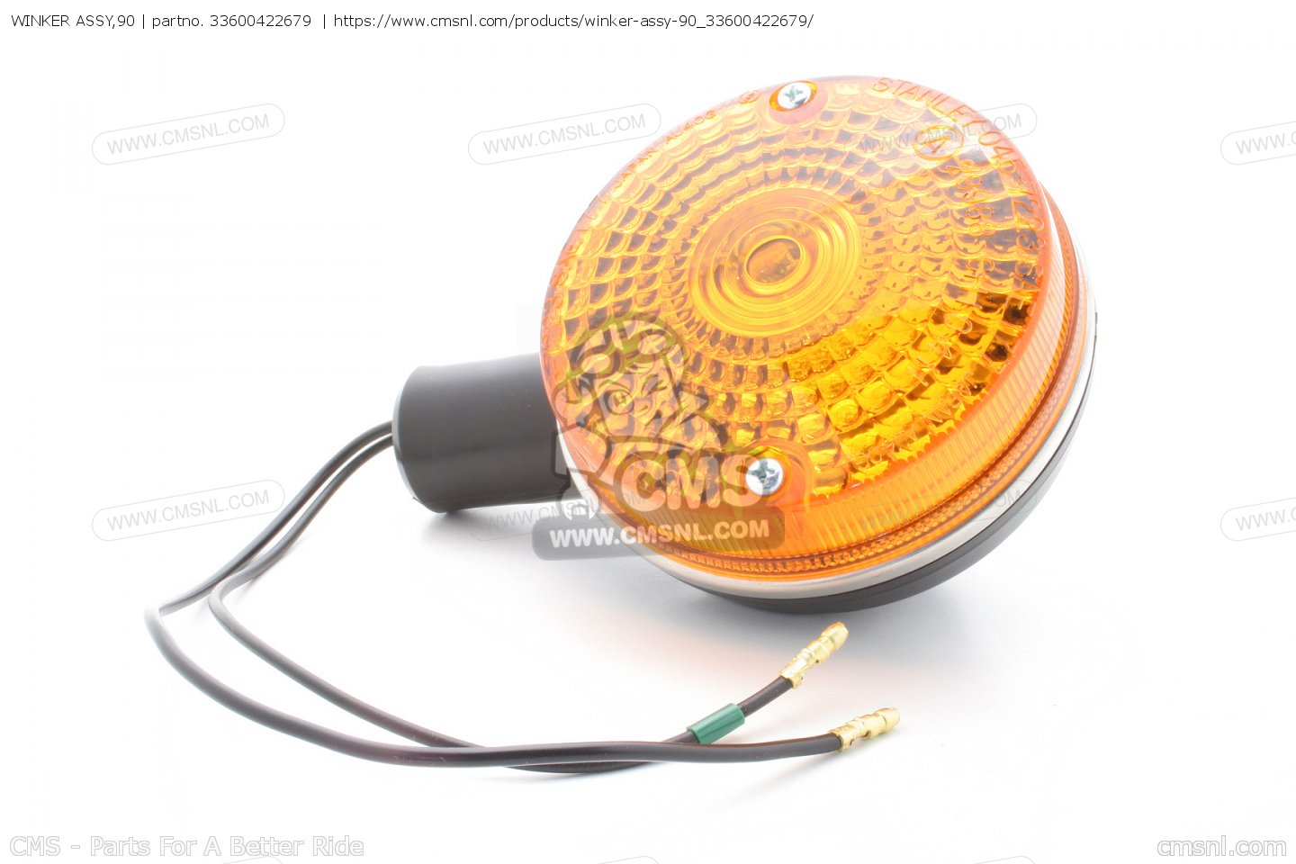 33600422679: Winker Assy,90 Honda - buy the 33600-422-679 at CMSNL