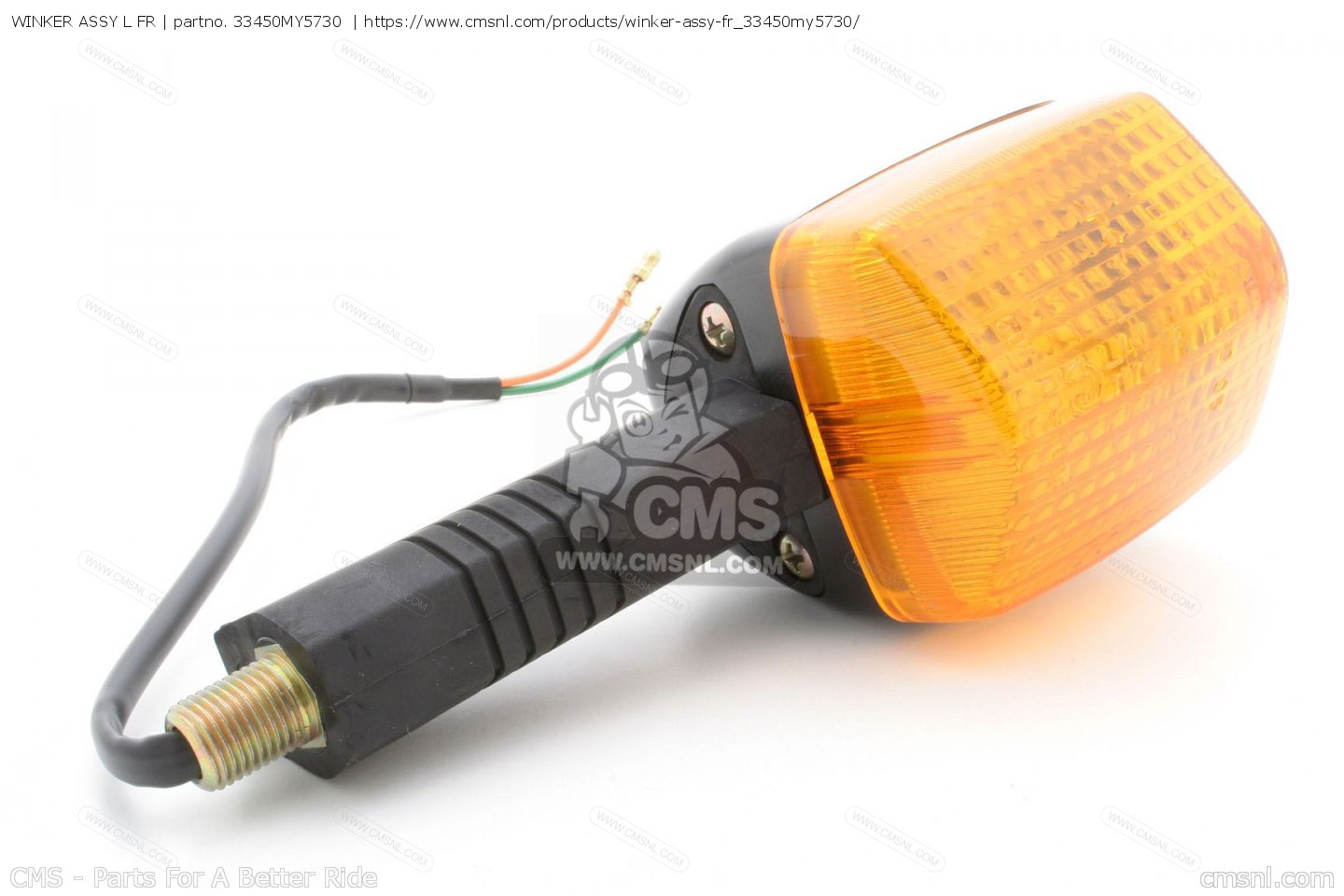 33450MY5730: Winker Assy L Fr Honda - buy the 33450-MY5-730 at CMSNL