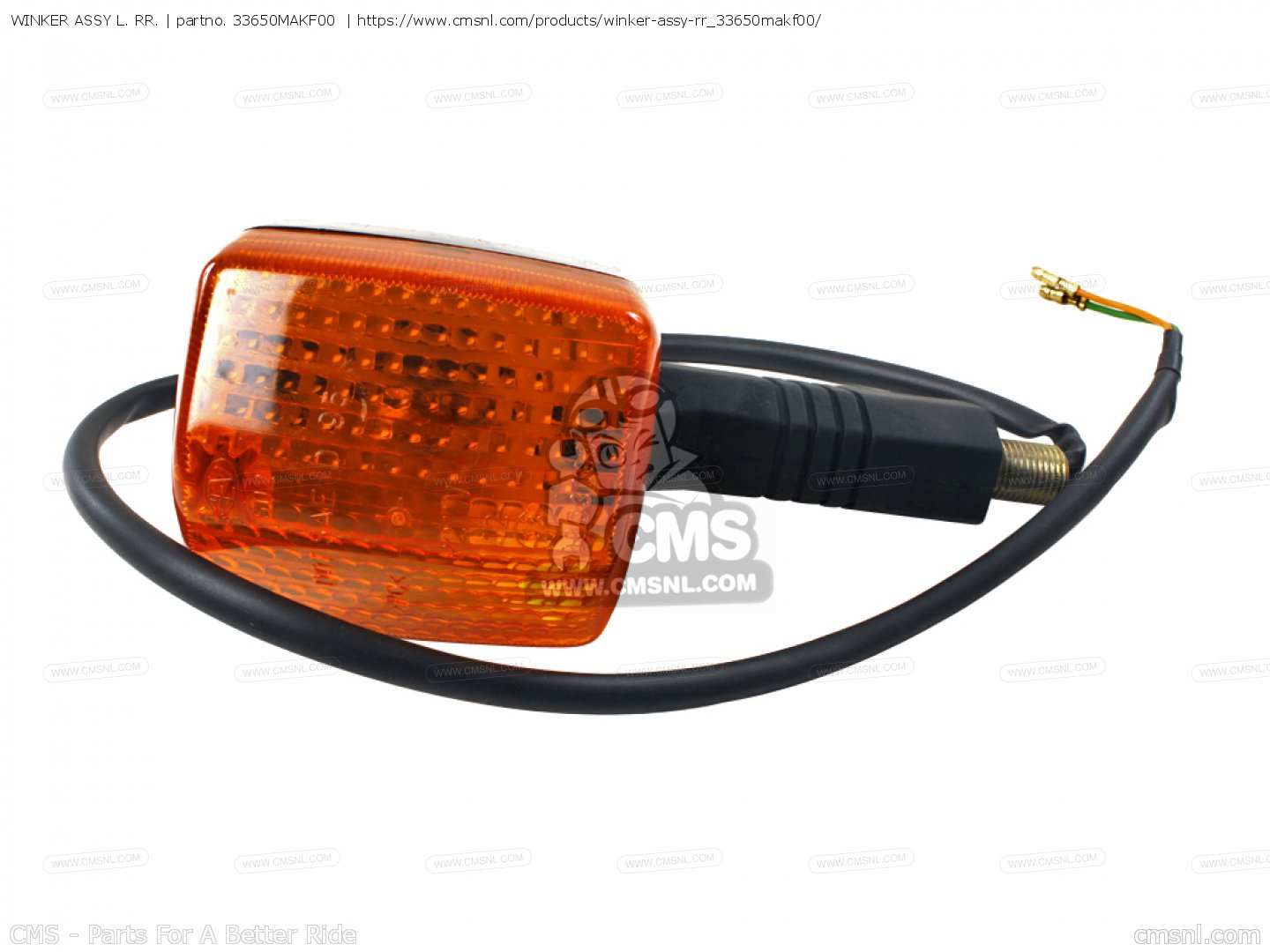 WINKER ASSY L. RR. for Honda - order at CMSNL