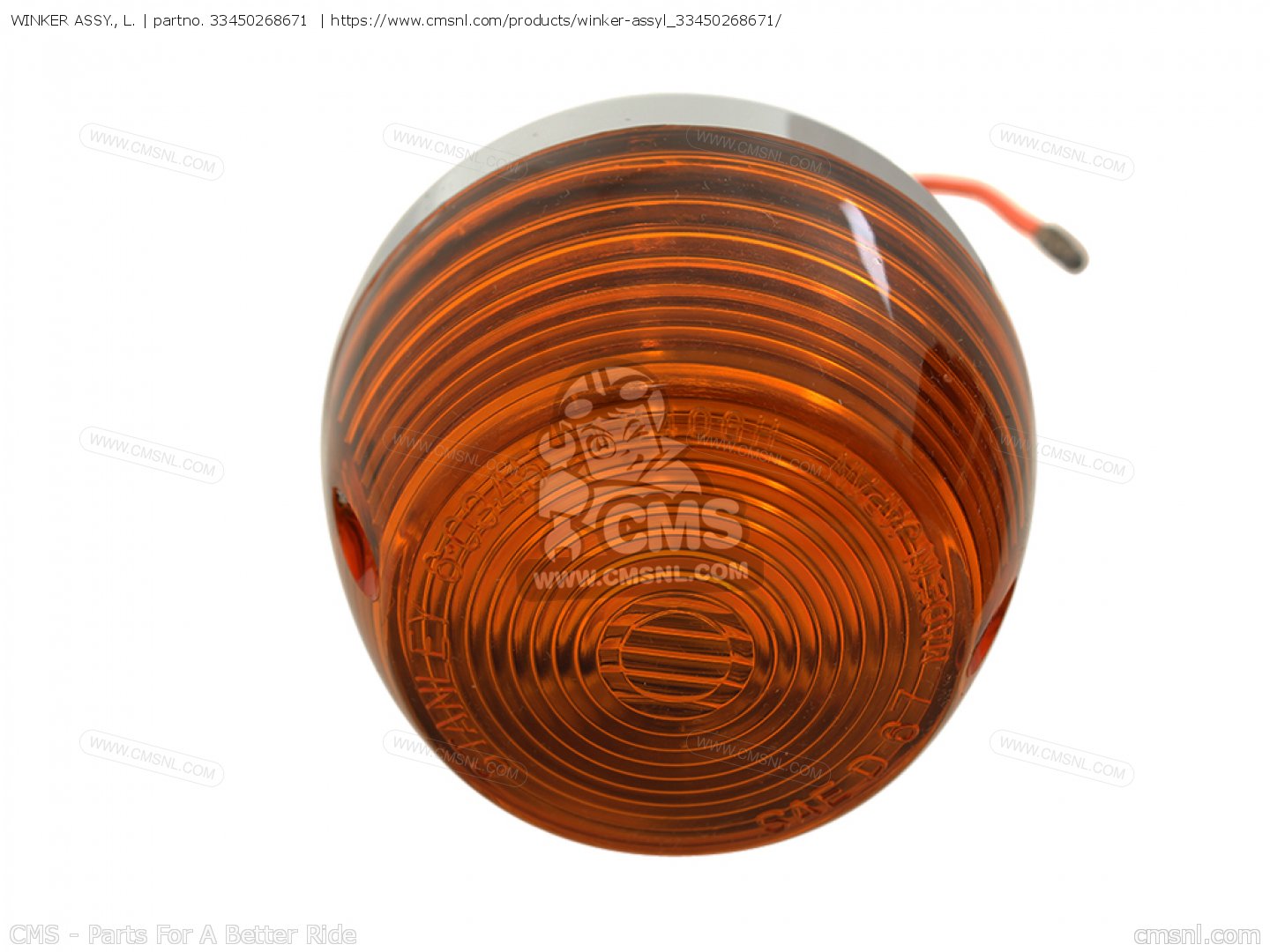 WINKER ASSY., L. for Honda - order at CMSNL