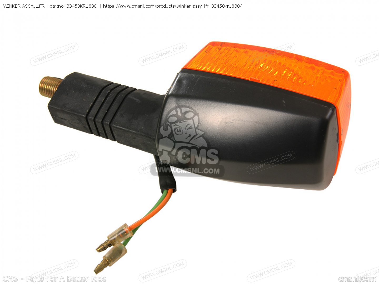33450KR1830: Winker Assy.,l.fr Honda - buy the 33450-KR1-830 at CMSNL