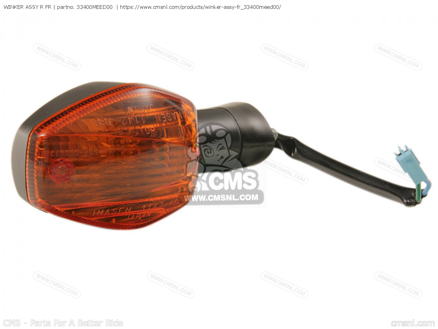 33400MEED00: WINKER ASSY R FR Honda - buy the 33400-MEE-D00 at CMSNL