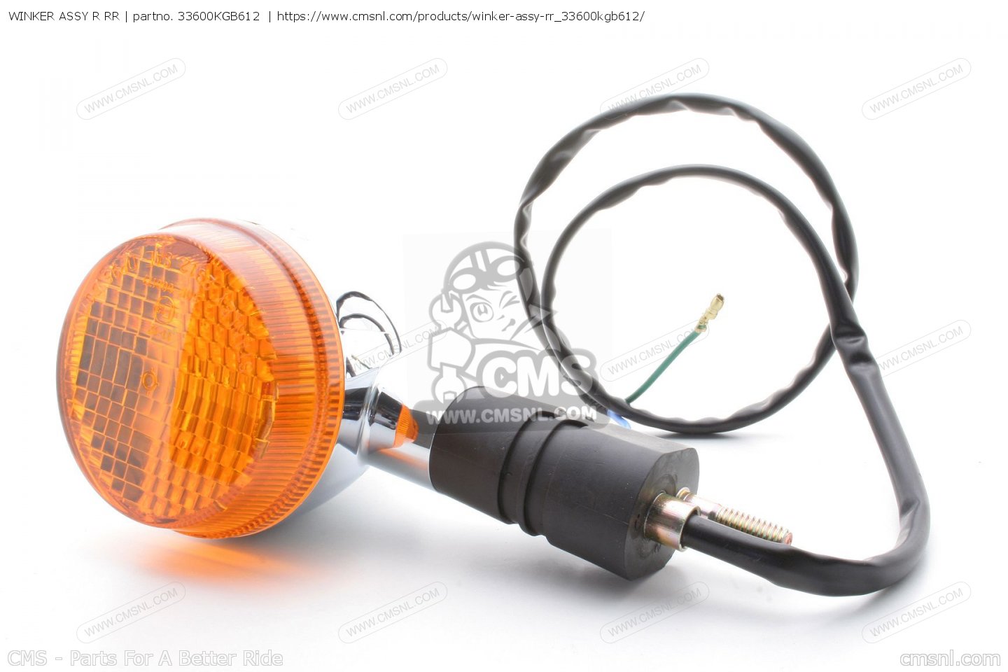 33600KGB612: Winker Assy R Rr Honda - buy the 33600-KGB-612 at CMSNL