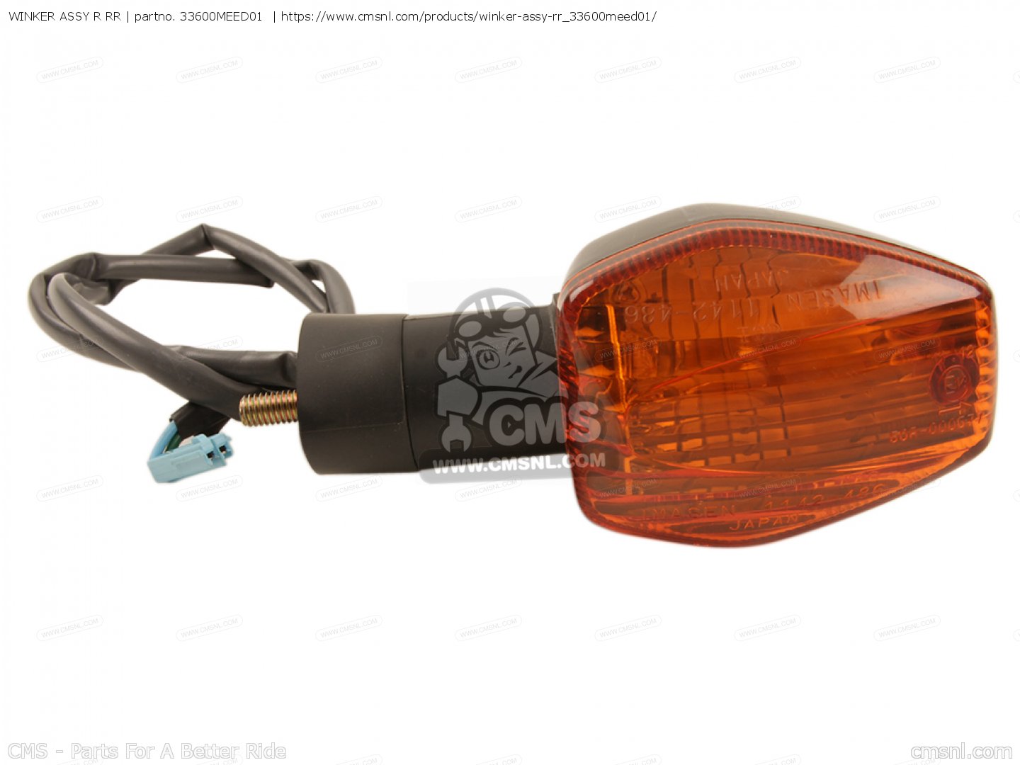 33600MEED01: Winker Assy R Rr Honda - buy the 33600-MEE-D01 at CMSNL