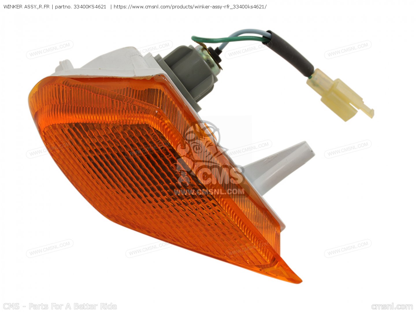 WINKER ASSY.,R.FR for CN250 HELIX 1988 (J) FRANCE KPH YB - order at CMSNL