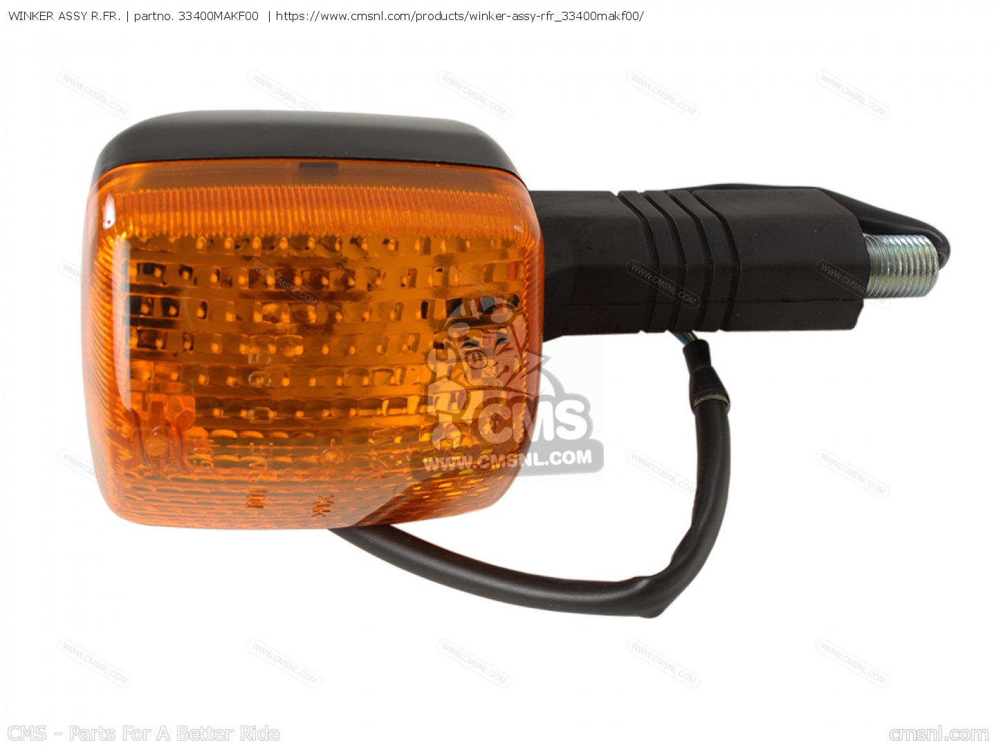 WINKER ASSY R.FR. for Honda - order at CMSNL