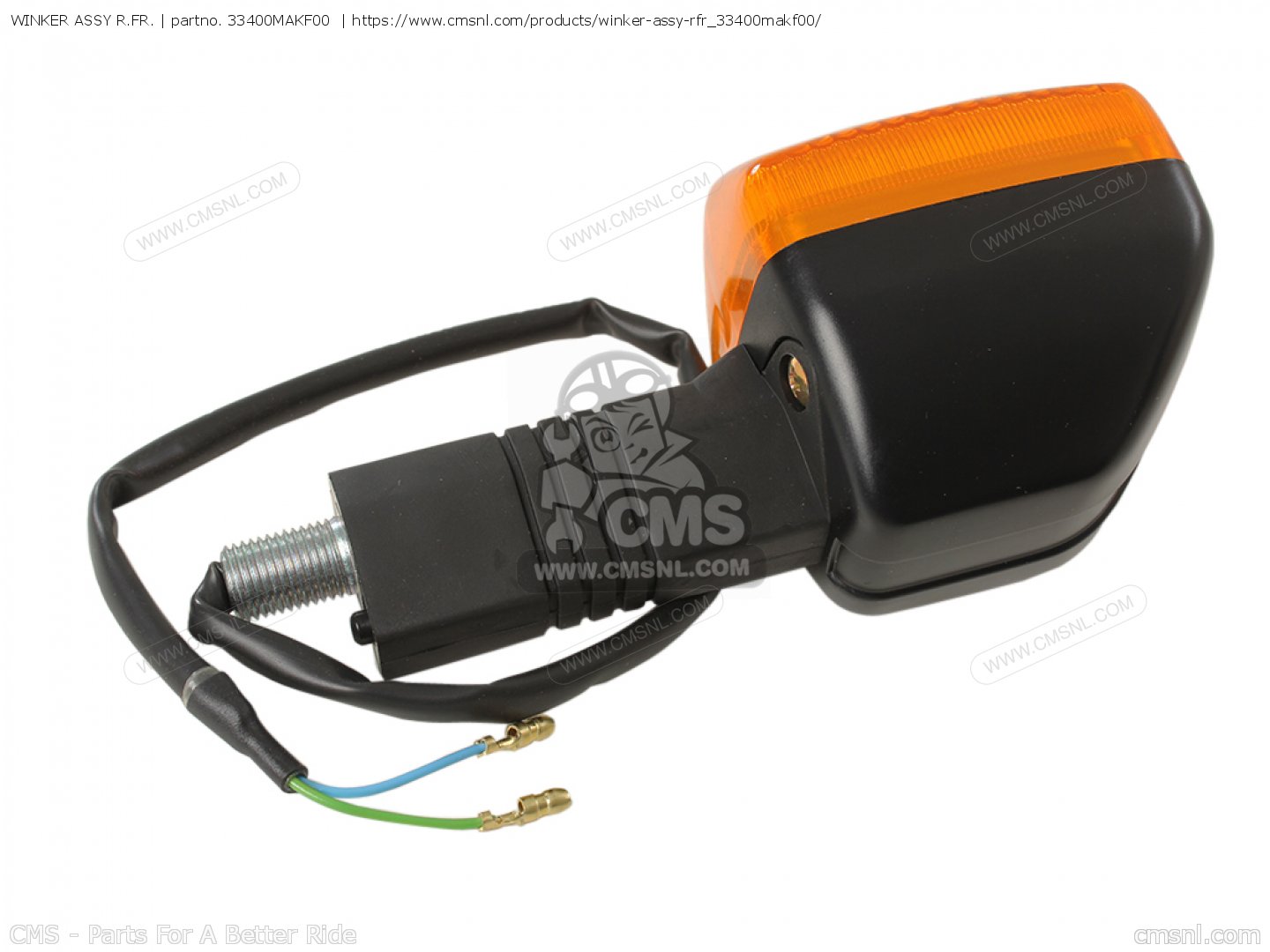 WINKER ASSY R.FR. for Honda - order at CMSNL