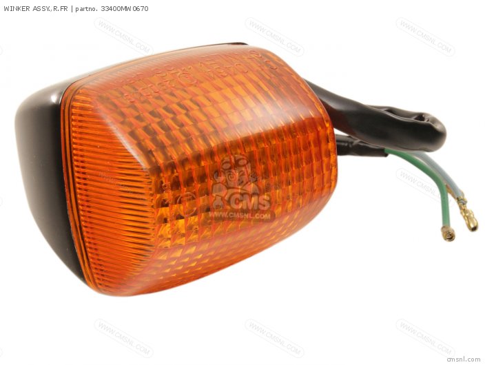 WINKER ASSY.,R.FR for RVF750R RC45 1994 (R) USA - order at CMSNL