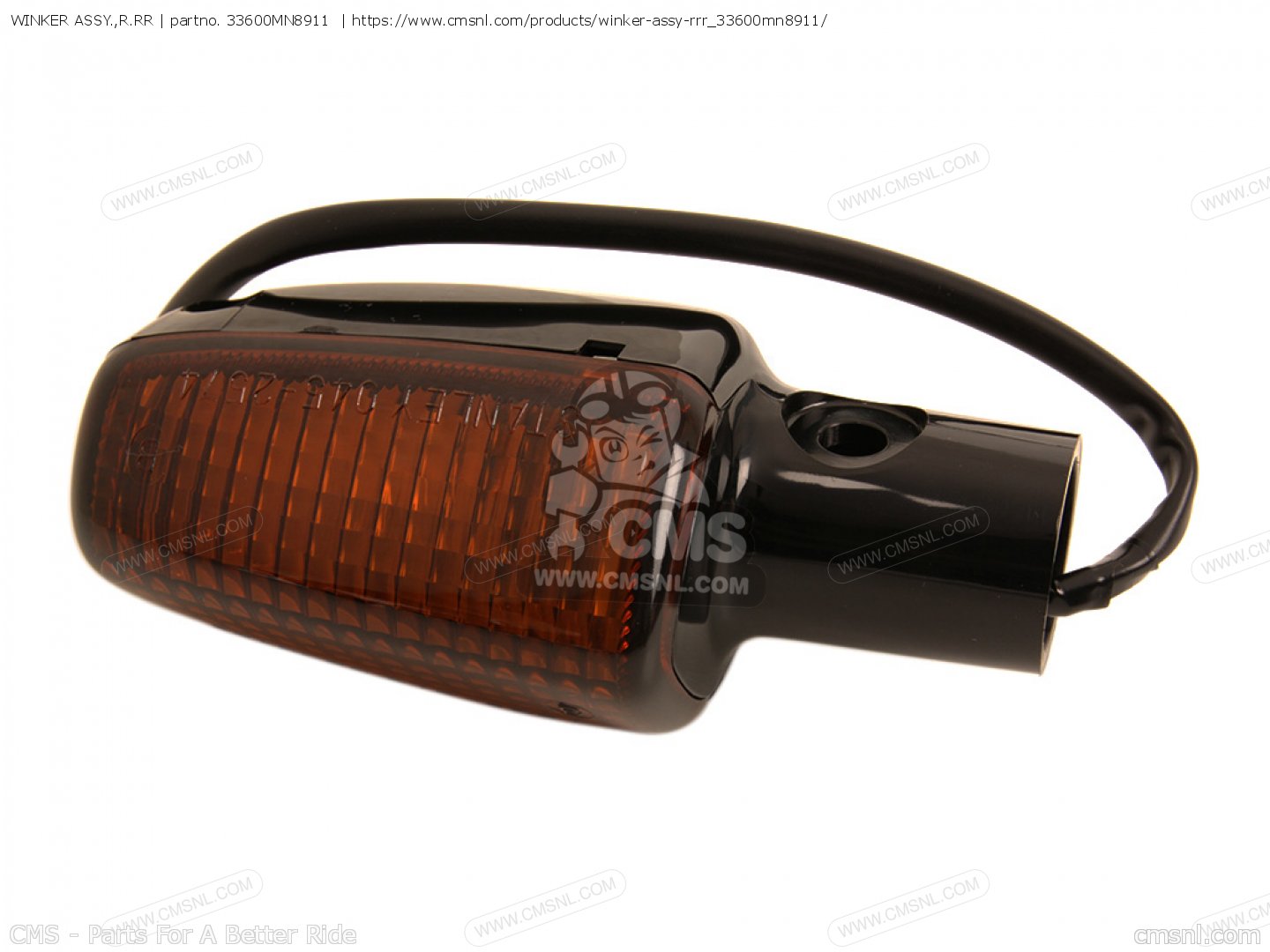 33600MN8911: Winker Assy.,r.rr Honda - buy the 33600-MN8-911 at CMSNL