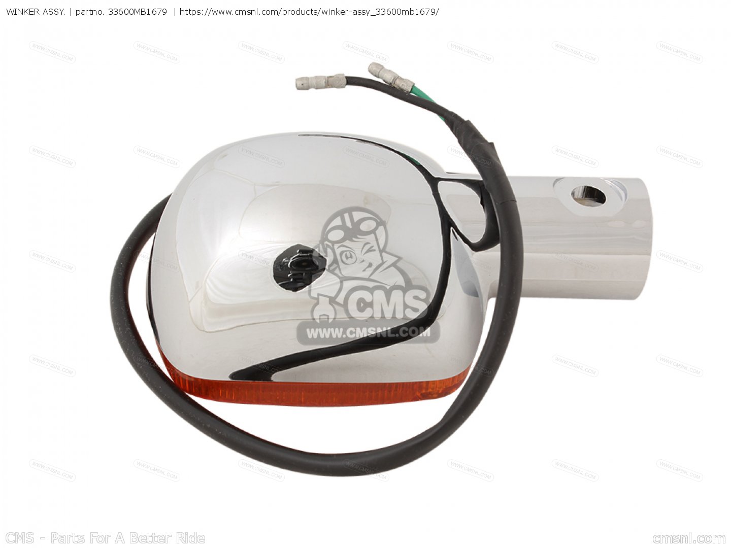 33600MB1679: WINKER ASSY. Honda - buy the 33600-MB1-679 at CMSNL