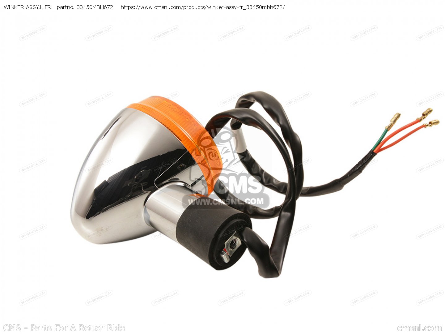 WINKER ASSY,L FR for Honda - order at CMSNL