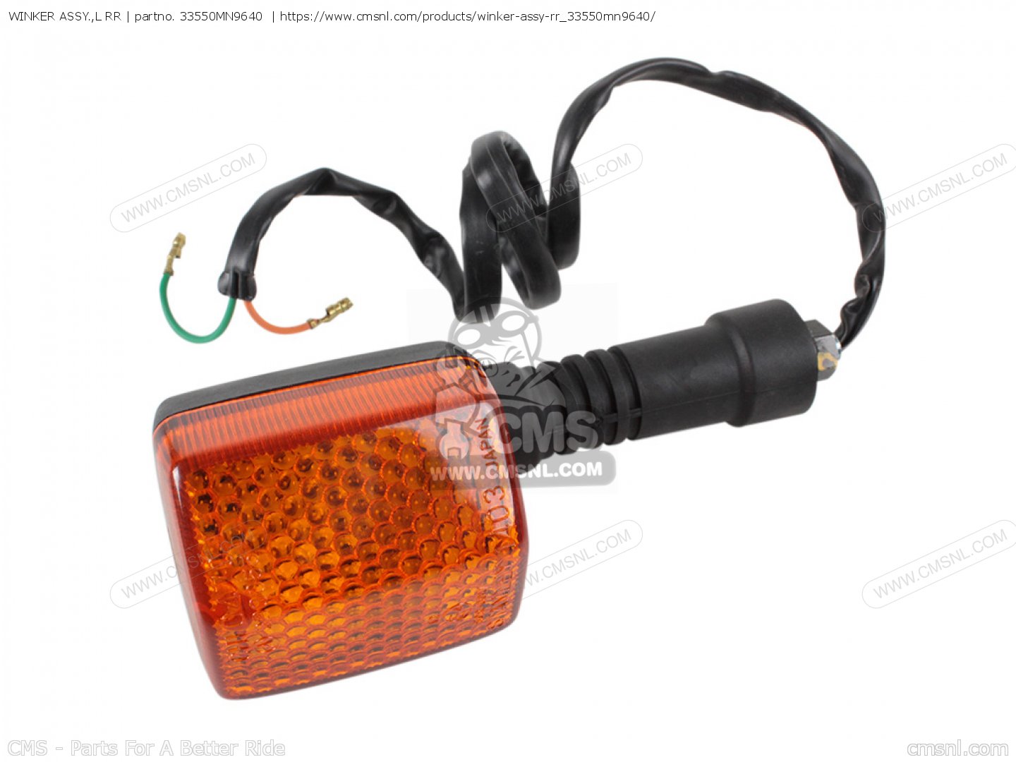 WINKER ASSY.,L RR for Honda - order at CMSNL