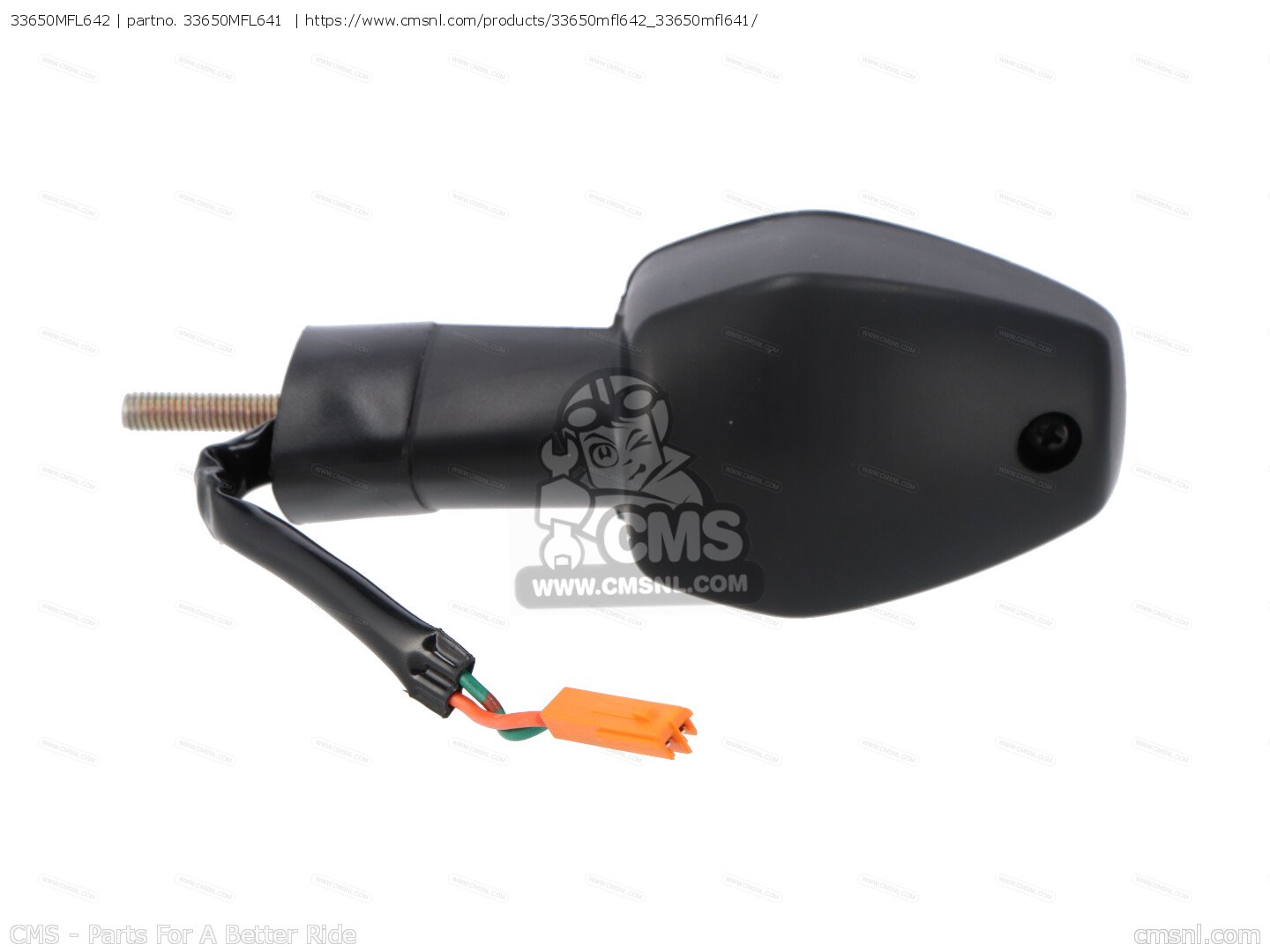 33650MFL641: WINKER ASSY,L RR Honda - buy the 33650-MFL-641 at CMSNL