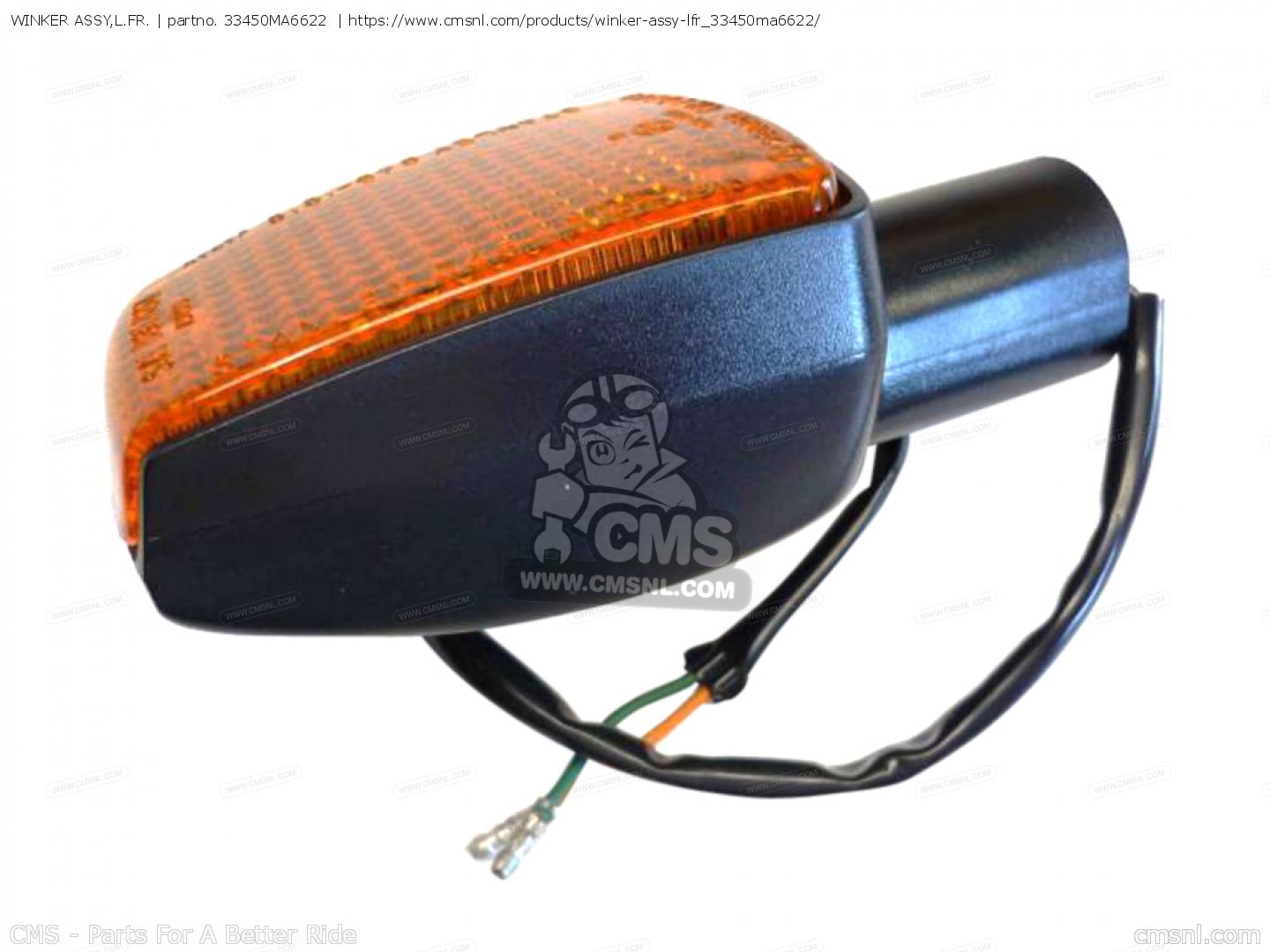 WINKER ASSY,L.FR. for Honda - order at CMSNL