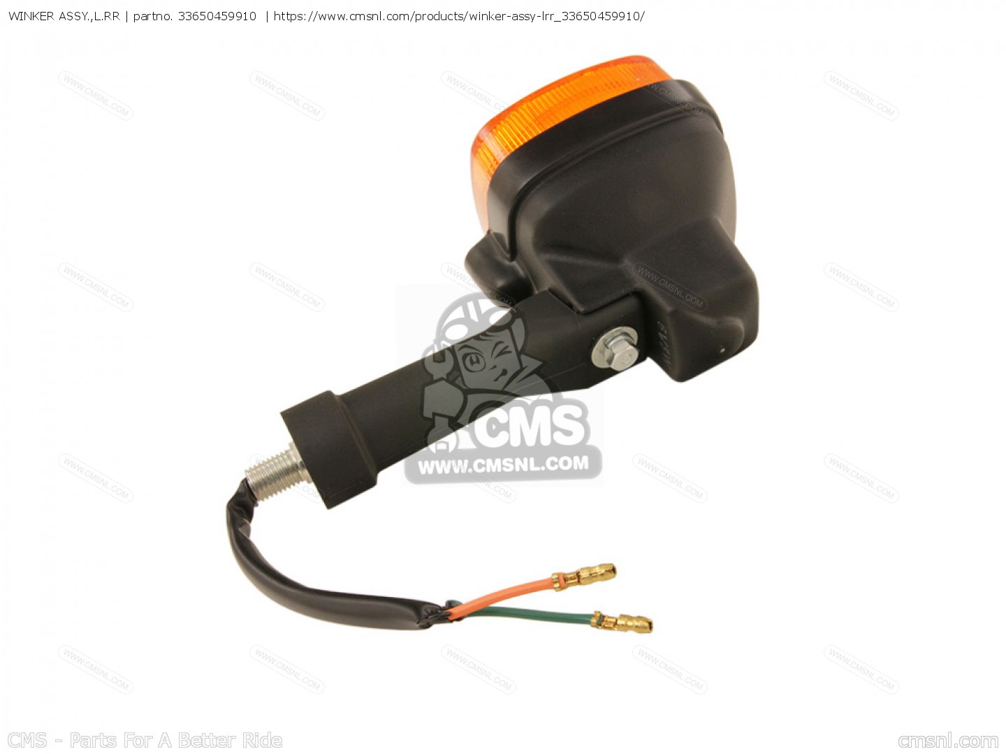 WINKER ASSY.,L.RR for Honda - order at CMSNL