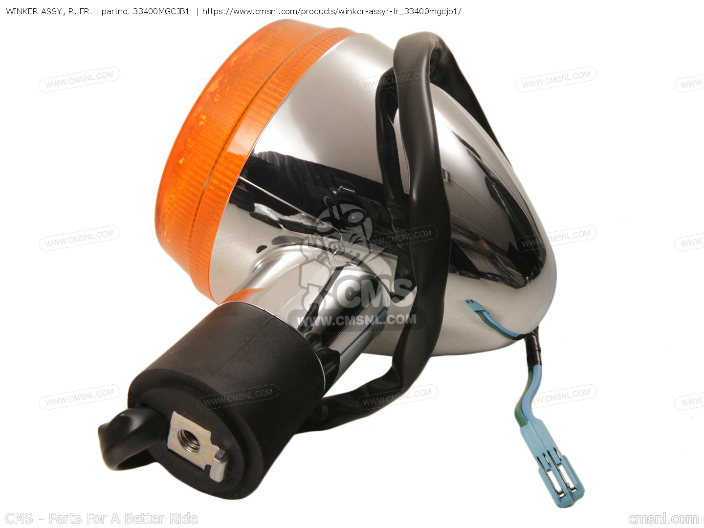 33400MGCJB1: Winker Assy,r Fr Honda - buy the 33400-MGC-JB1 at CMSNL