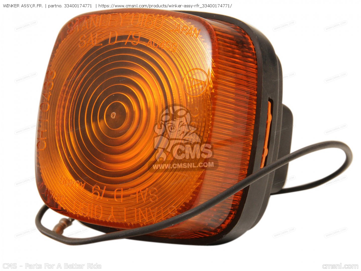 WINKER ASSY,R.FR. for Honda - order at CMSNL