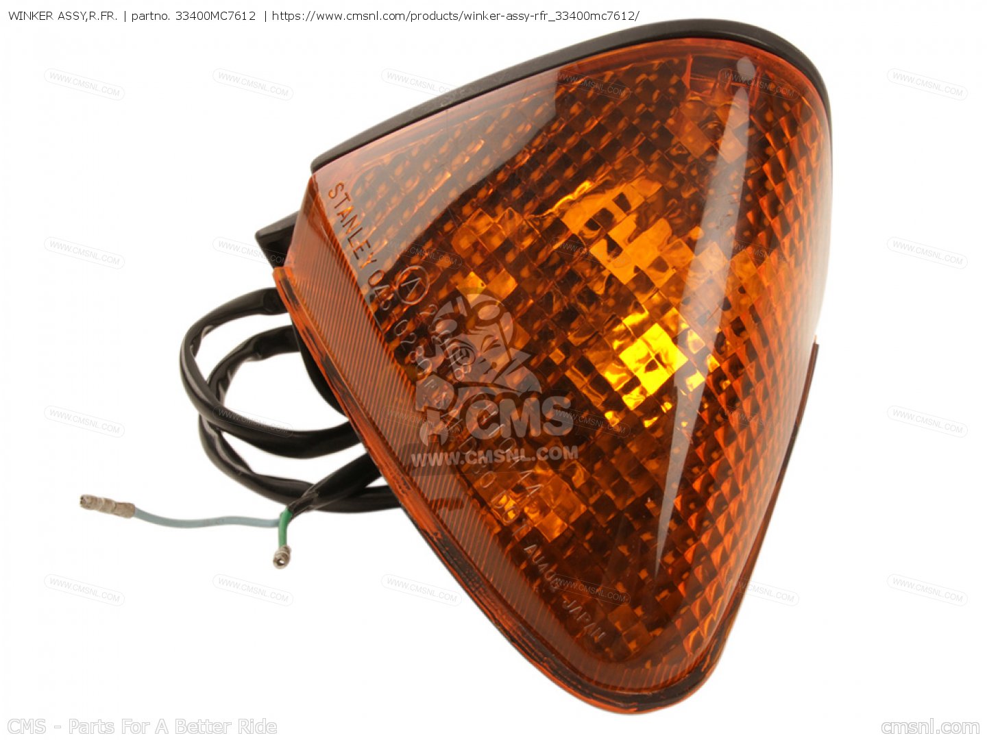 WINKER ASSY,R.FR. for Honda - order at CMSNL