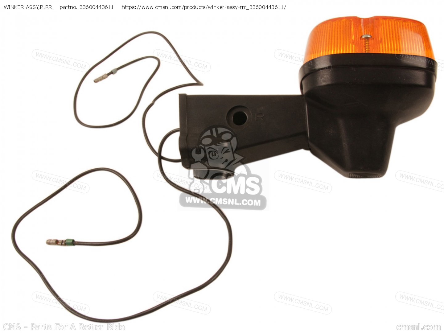 WINKER ASSY,R.RR. for Honda - order at CMSNL