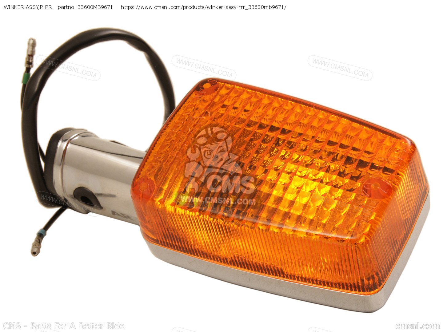 WINKER ASSY,R.RR for Honda - order at CMSNL