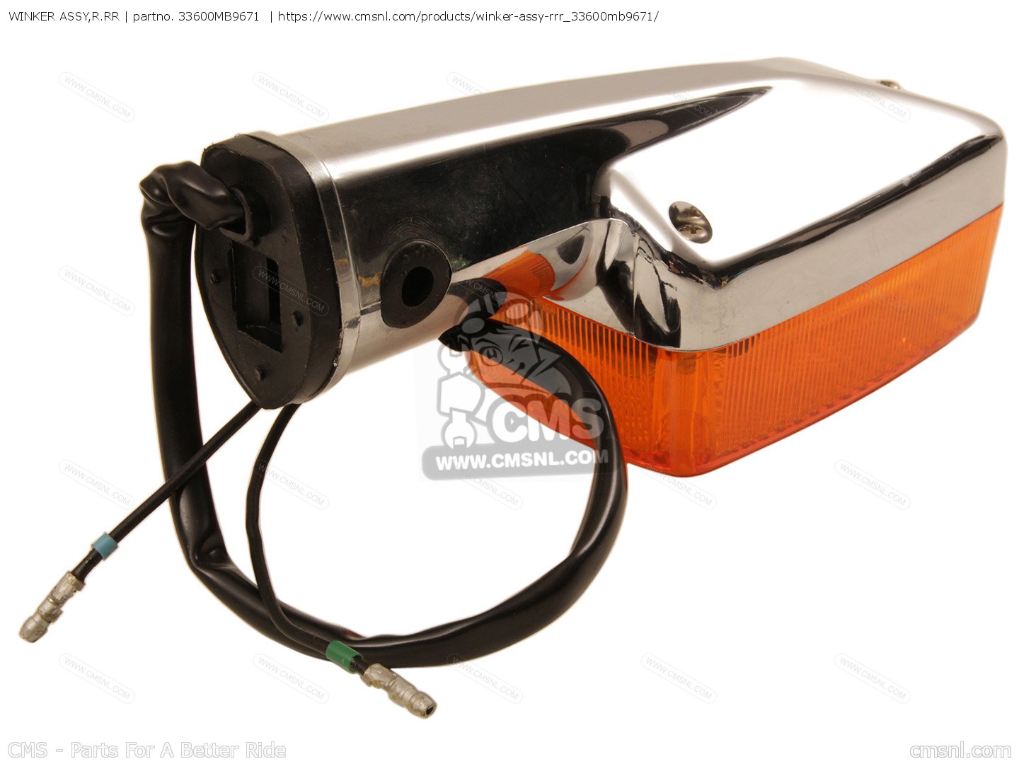 WINKER ASSY,R.RR for Honda - order at CMSNL