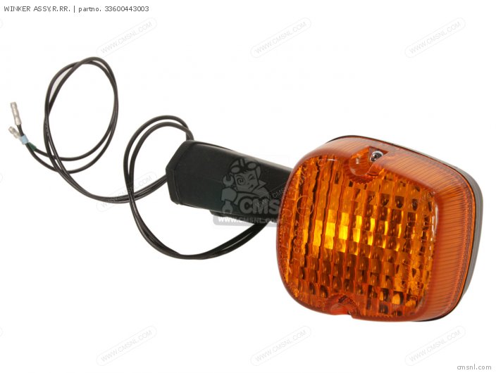 33600443003: WINKER ASSY,R.RR. Honda - buy the 33600-443-003 at CMSNL