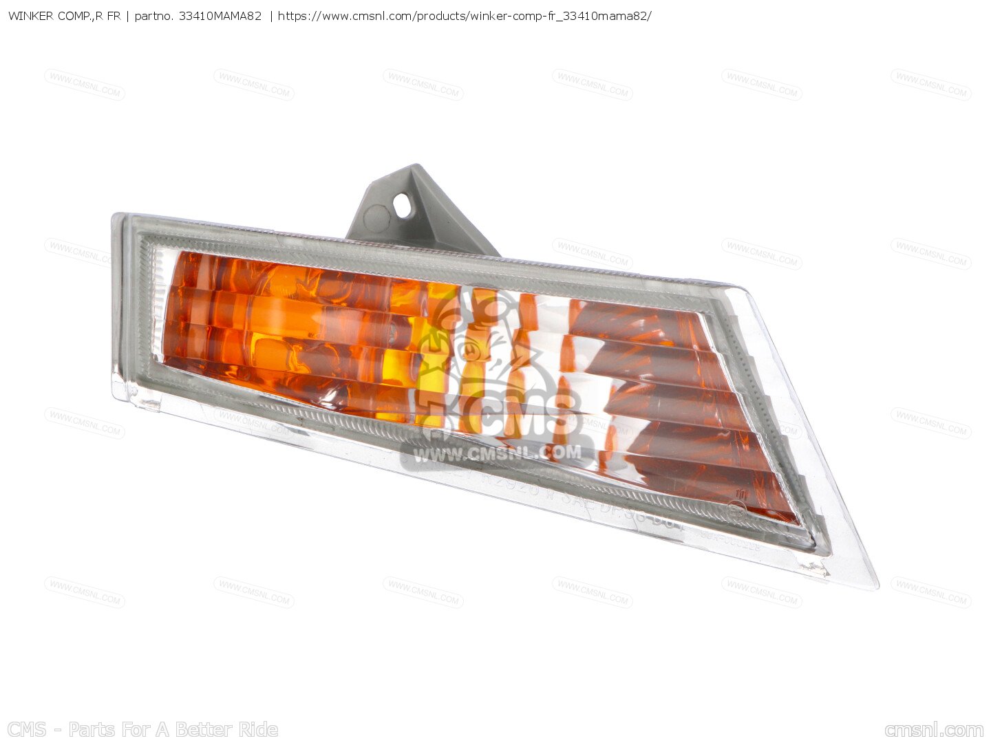 33410MAMA82: WINKER COMP.,R FR Honda - buy the 33410-MAM-A82 at CMSNL