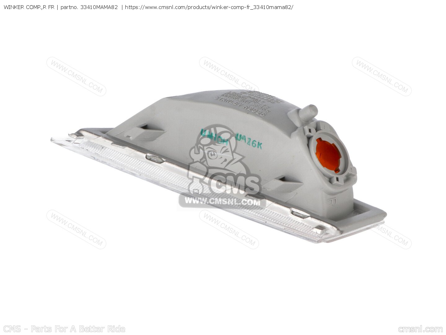 33410MAMA82: WINKER COMP.,R FR Honda - buy the 33410-MAM-A82 at CMSNL