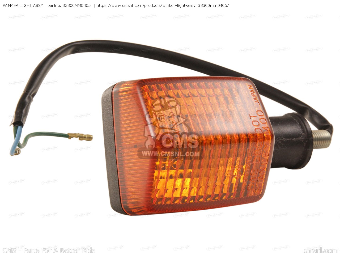 33300MM0405: WINKER LIGHT ASSY Honda - buy the 33300-MM0-405 at CMSNL