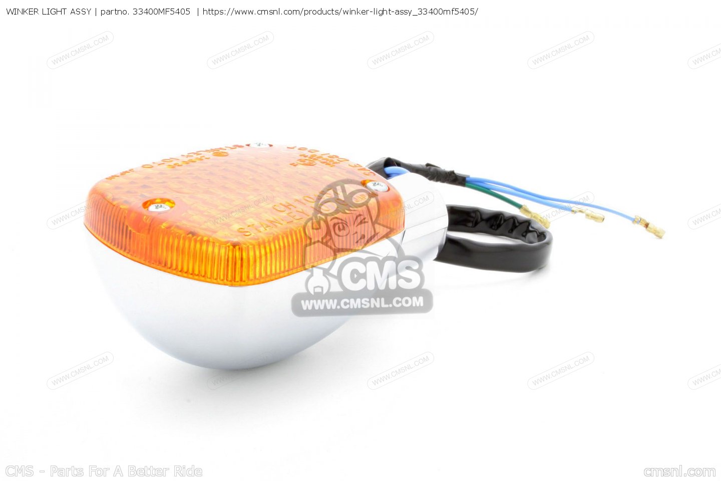 33400MF5405: WINKER LIGHT ASSY Honda - buy the 33400-MF5-405 at CMSNL