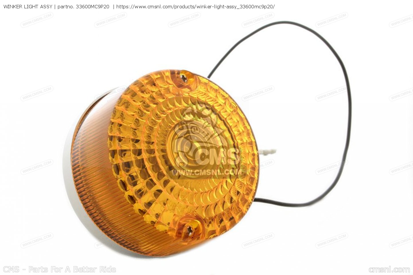 33600MC9P20: Winker Light Assy Honda - buy the 33600-MC9-P20 at CMSNL