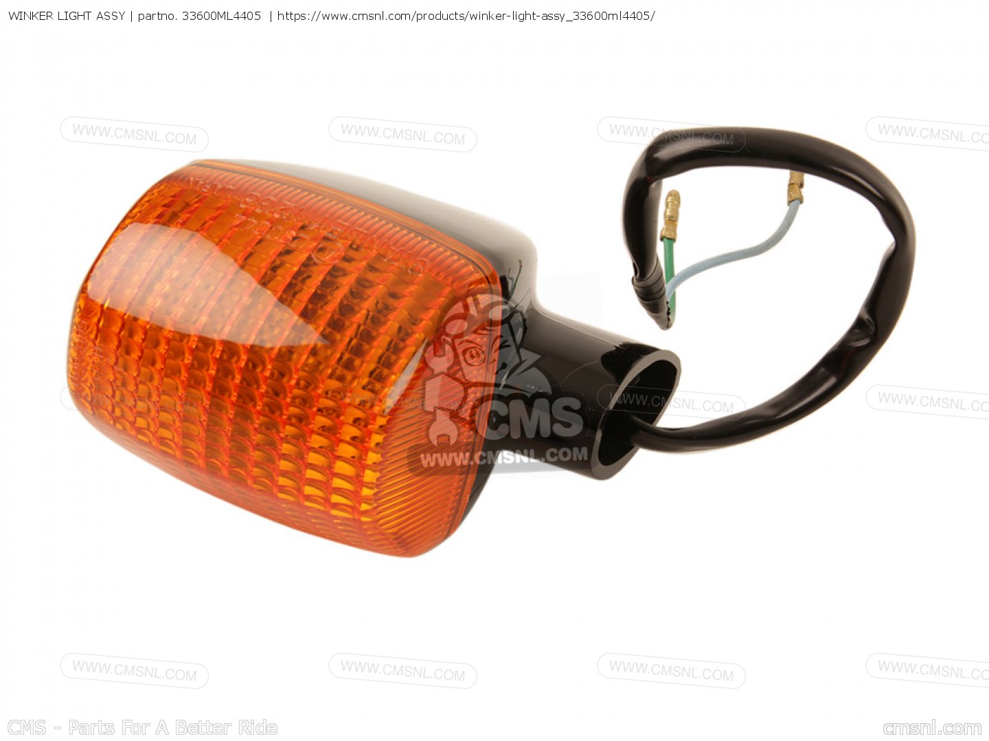 33600ML4405: Winker Light Assy Honda - buy the 33600-ML4-405 at CMSNL