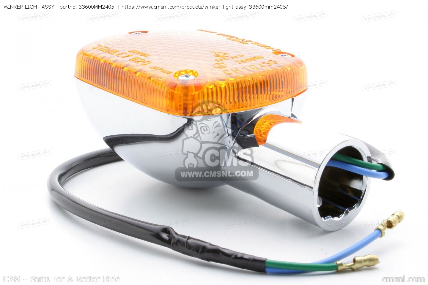 33600MM2405: WINKER LIGHT ASSY Honda - buy the 33600-MM2-405 at CMSNL