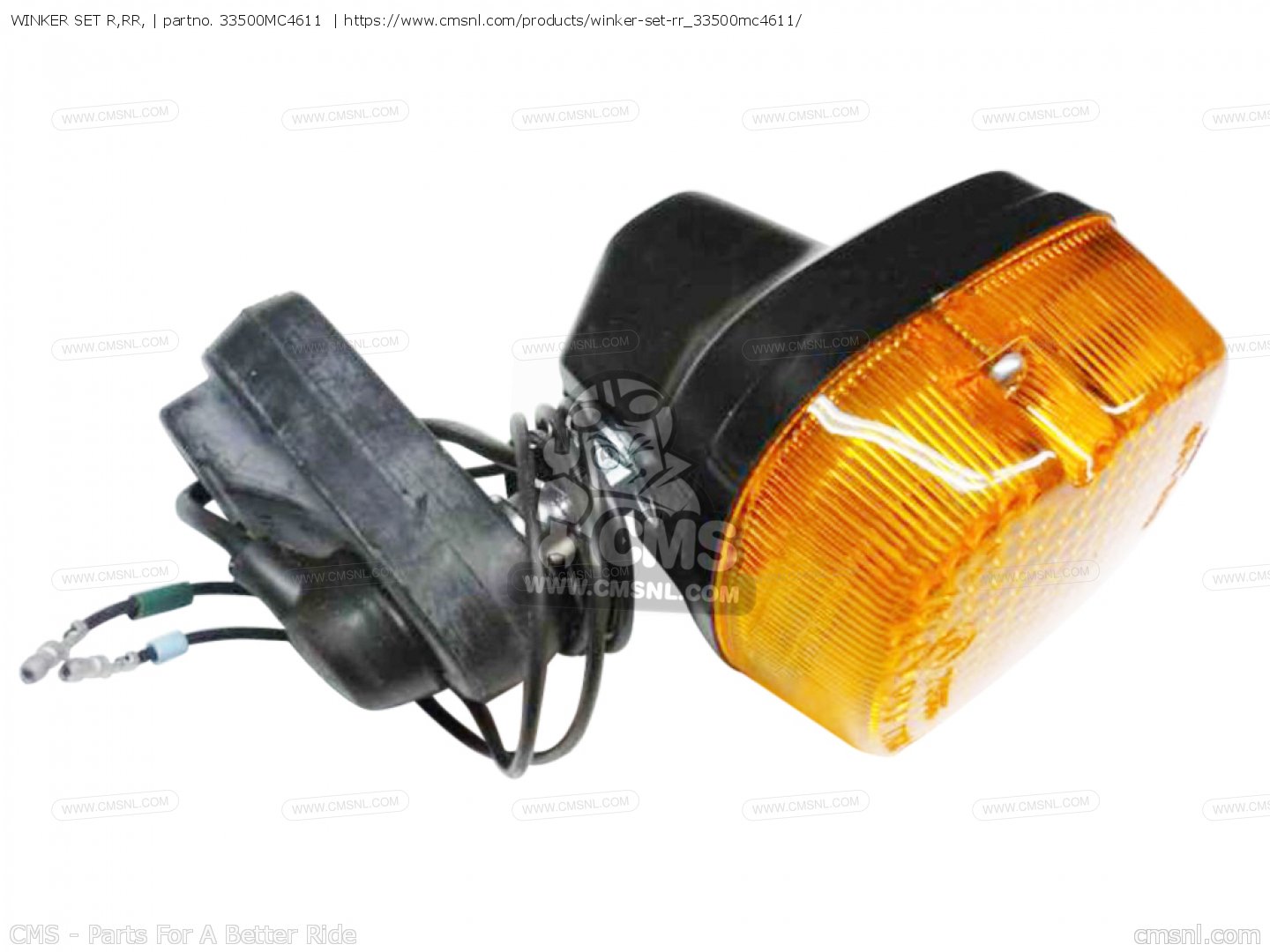 33500MC4611: Winker Set R,rr, Honda - buy the 33500-MC4-611 at CMSNL