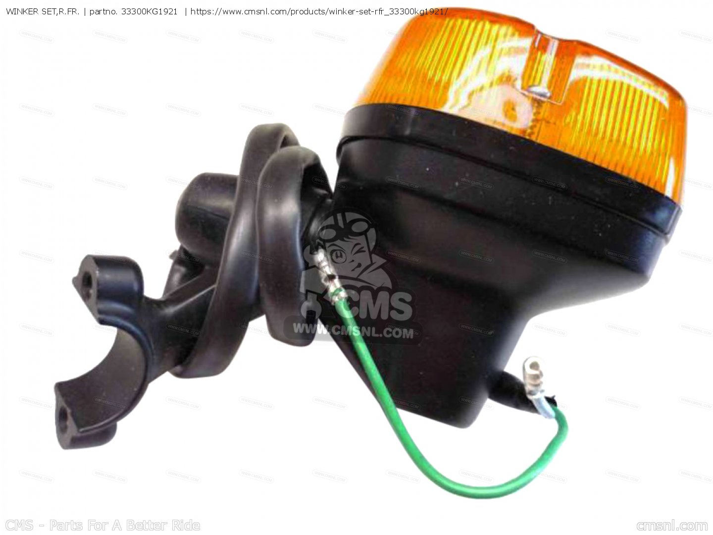 33300KG1921: Winker Set,r.fr. Honda - buy the 33300-KG1-921 at CMSNL