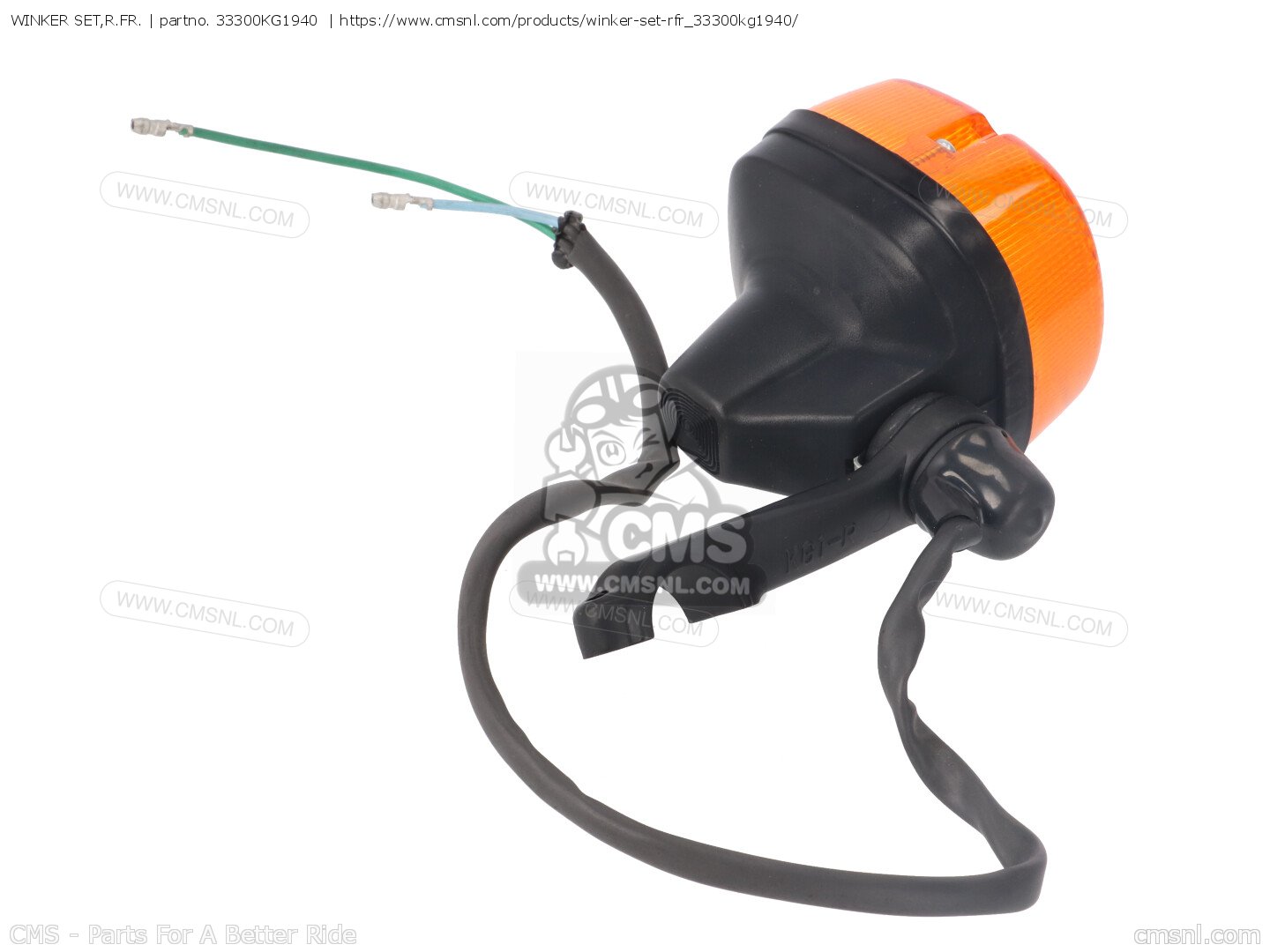 33300KG1940: Winker Set,r.fr. Honda - buy the 33300-KG1-940 at CMSNL