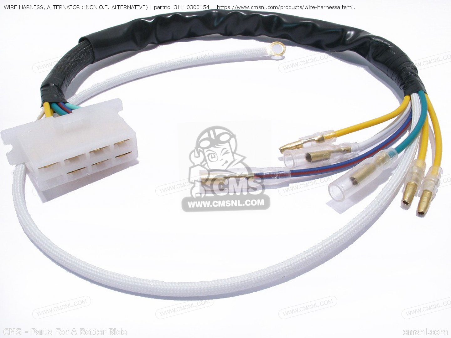 31110300154: WIRE HARNESS, ALTERNATOR (NON O.E. ALTERNATIVE) Honda ...