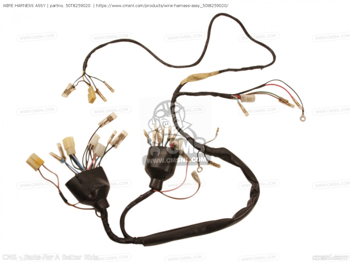 50T8259020: Wire Harness Assy Yamaha - buy the 50T-82590-20-00 at CMSNL