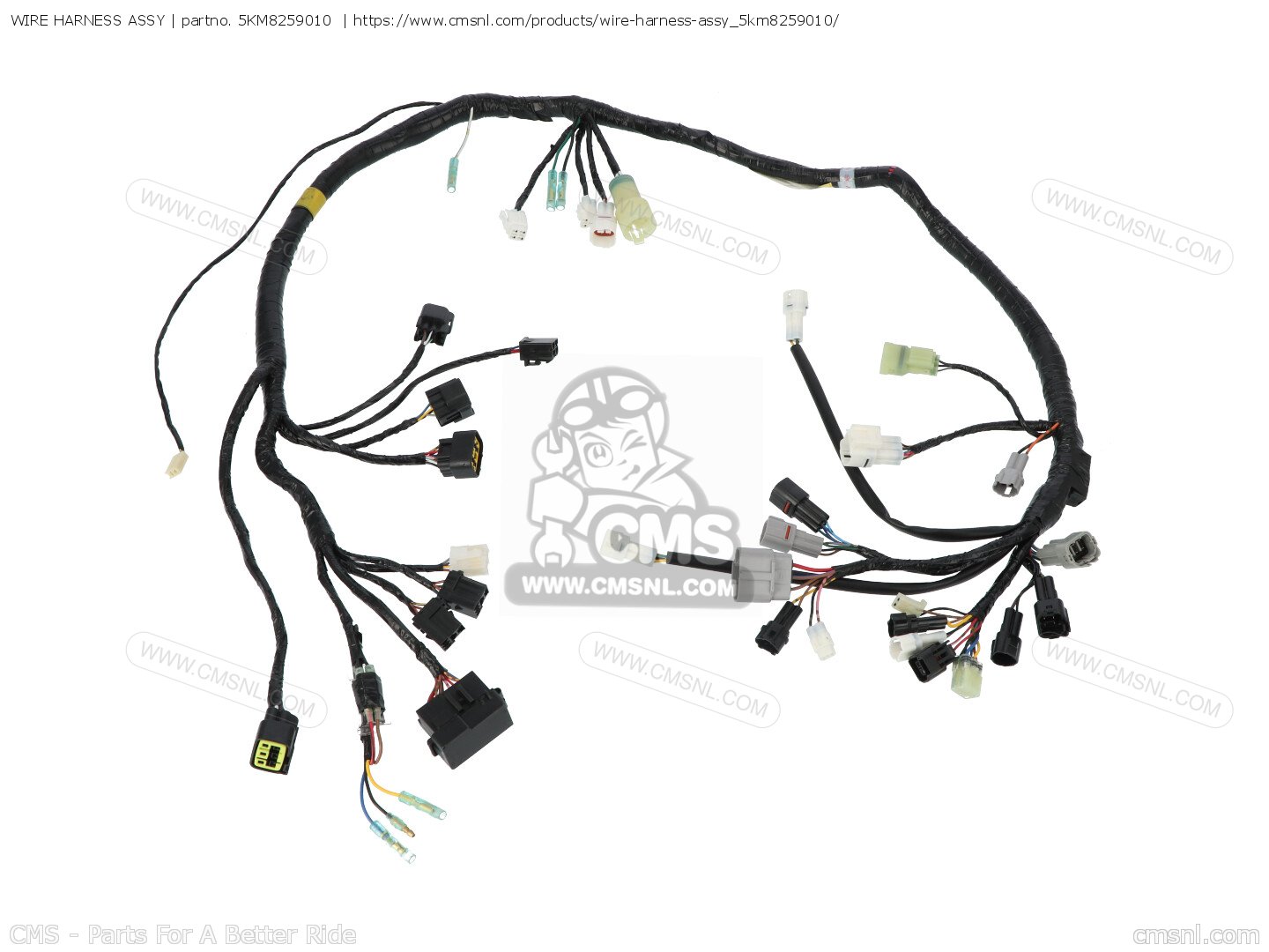 5KM8259010: Wire Harness Assy Yamaha - buy the 5KM-82590-10 at CMSNL