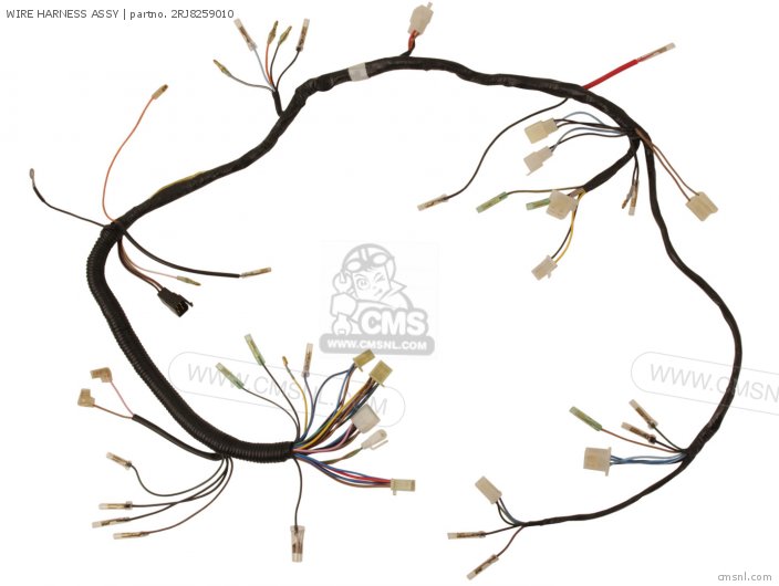2RJ8259010: Wire Harness Assy Yamaha - buy the 2RJ-82590-10-00 at CMSNL