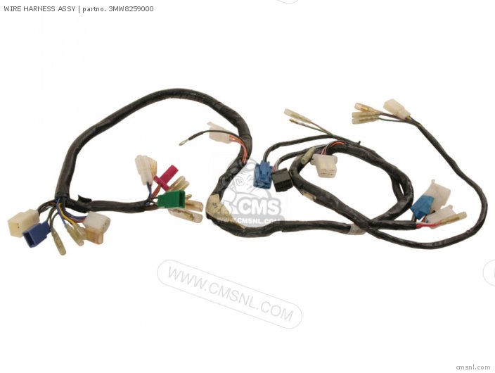 3MW8259000: Wire Harness Assy Yamaha - buy the 3MW-82590-00 at CMSNL