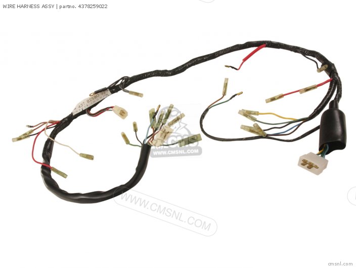 4378259022: WIRE HARNESS ASSY Yamaha - buy the 437-82590-22-00 at CMSNL