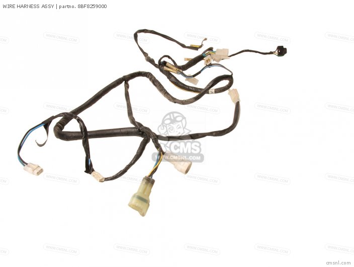 8BF-82590-00-00 Wire Harness Assy, 8BF8259000 Yamaha - PZ480U, PZ480V, PZ480W